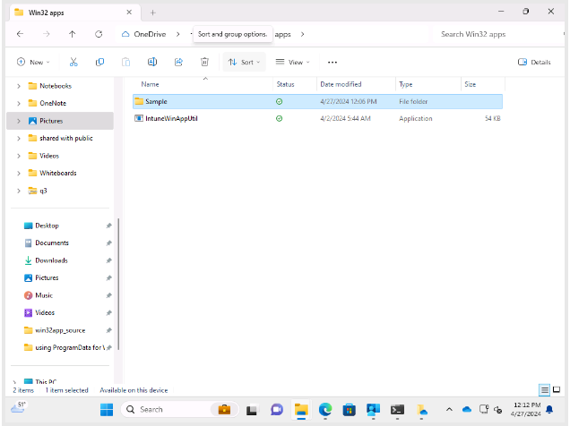 Using ProgramData to store Win32 Apps Logs