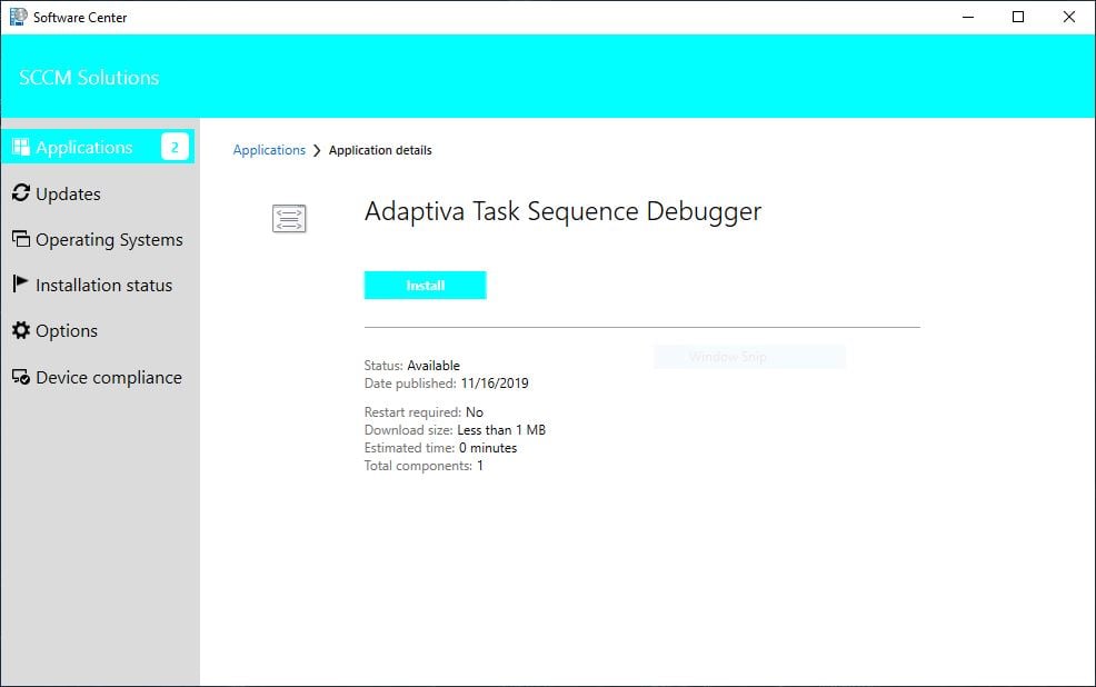 Run Your Tasks in Debug Mode with Task Sequence Debugger