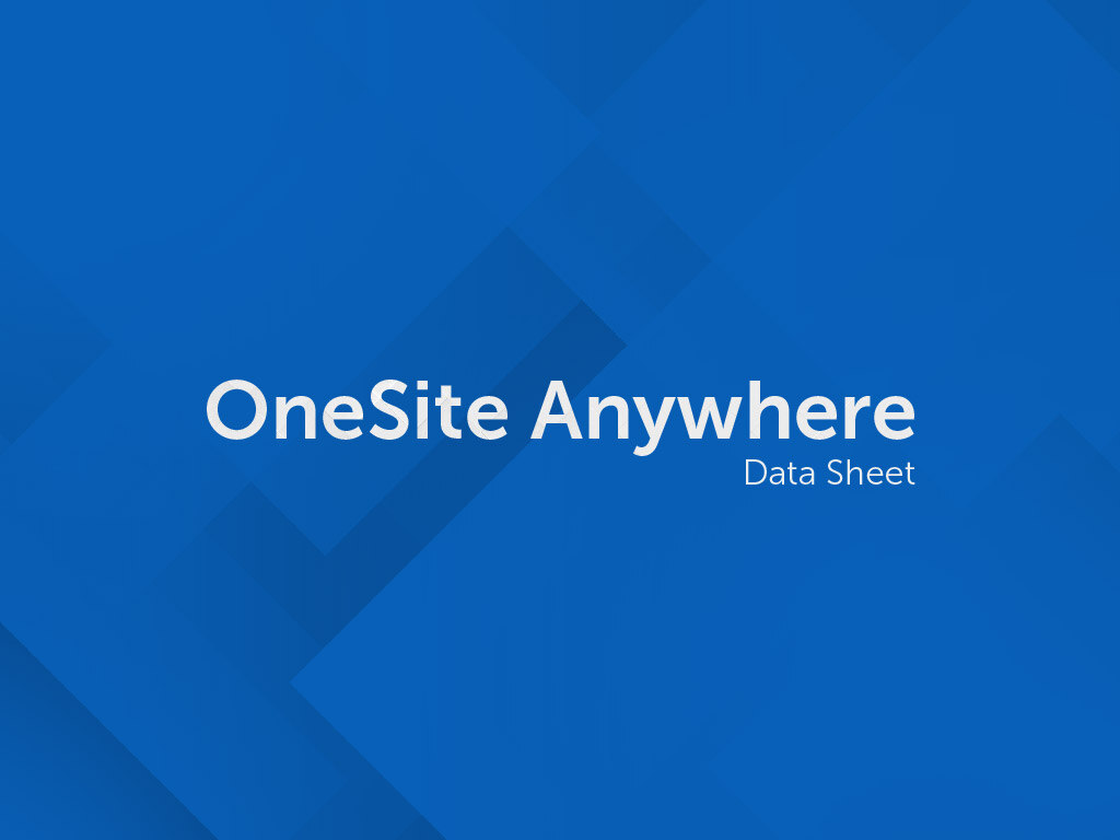 Adaptiva | OneSite Anywhere