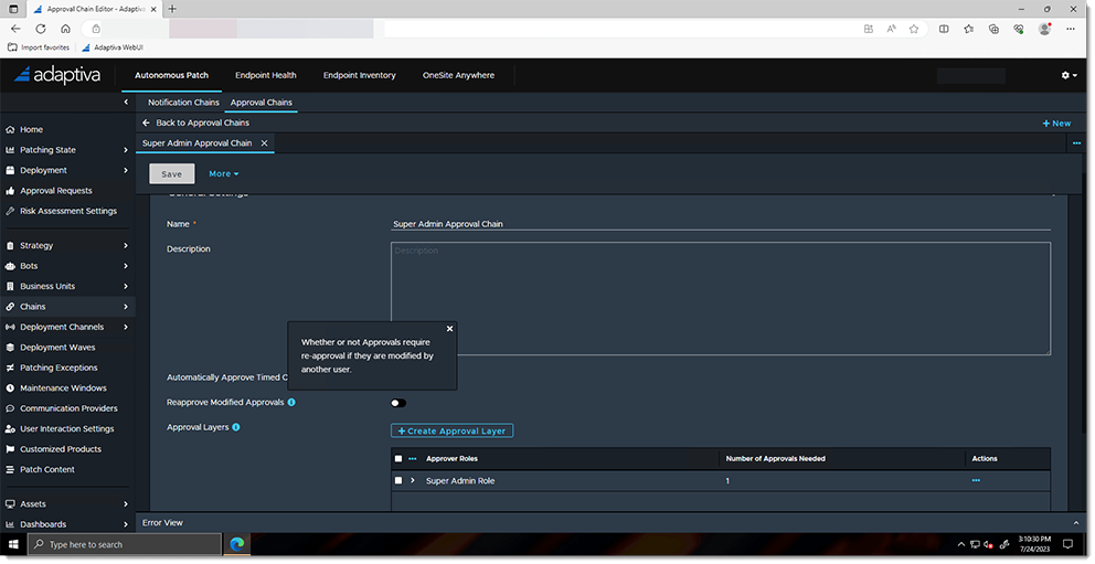 Streamline Your Patch Management Approvals with Adaptiva