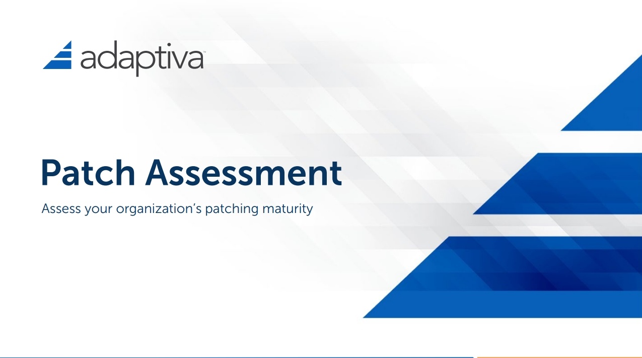 Patch Maturity Assessment