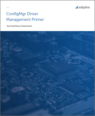 ConfigMgr Driver Management Primer Report